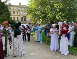 Syrie James at the Jane Austen Festival in Bath | Syrie James