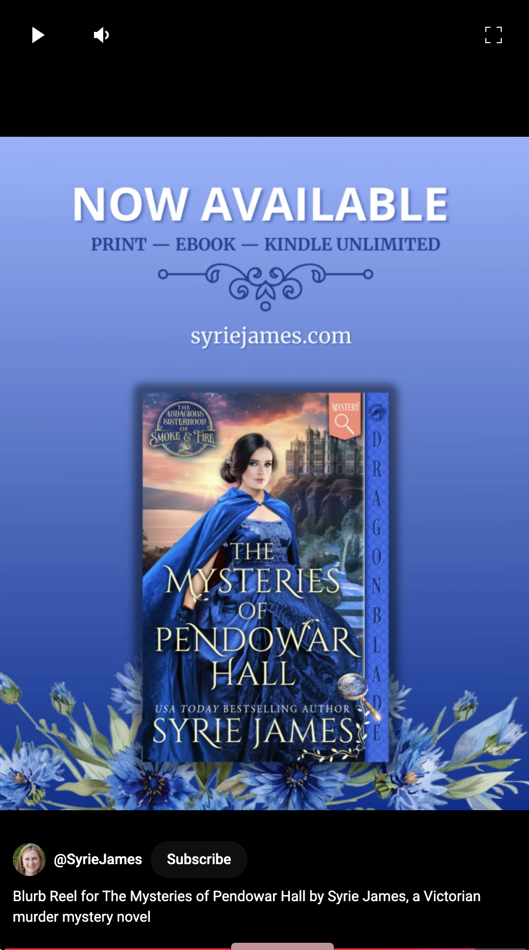 Videos | Syrie James